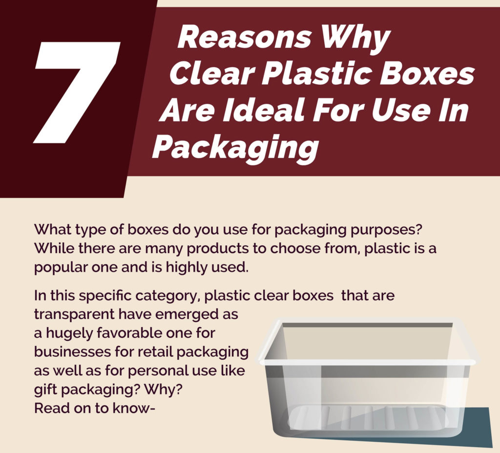 Infographic: 7 Reasons Why Clear Plastic Boxes Are Ideal For Use In ...