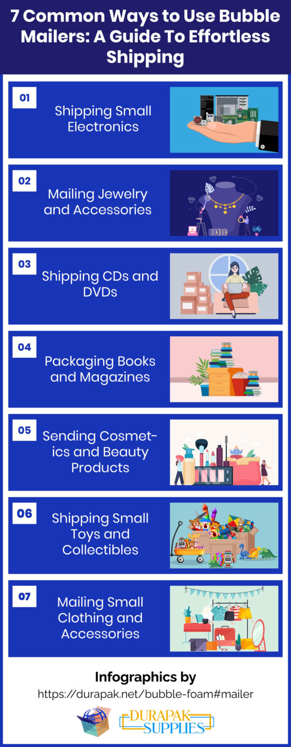 7 Common Ways to Use Bubble Mailers: A Guide To Effortless Shipping ...